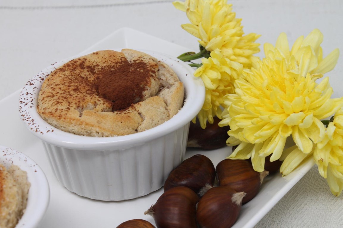 CHESTNUT SOUFFLÉ • Cooking with Carlotta