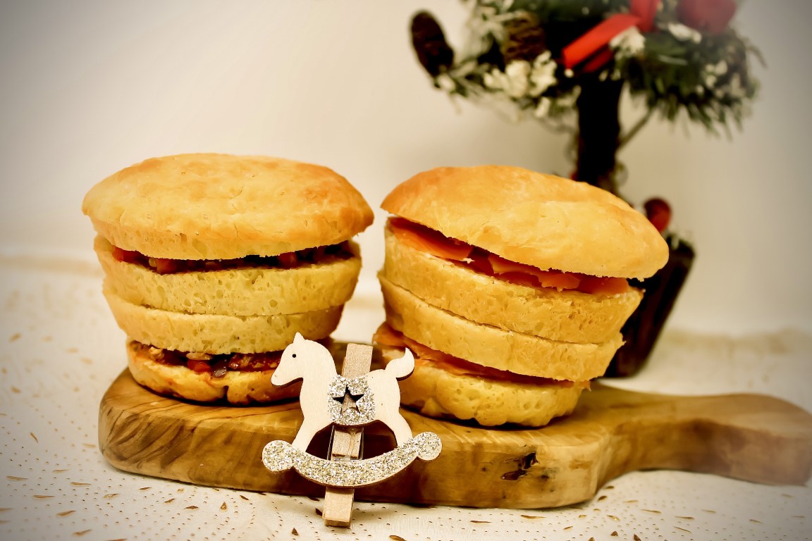 MINI SAVOURY PANETTONI • Cooking with Carlotta